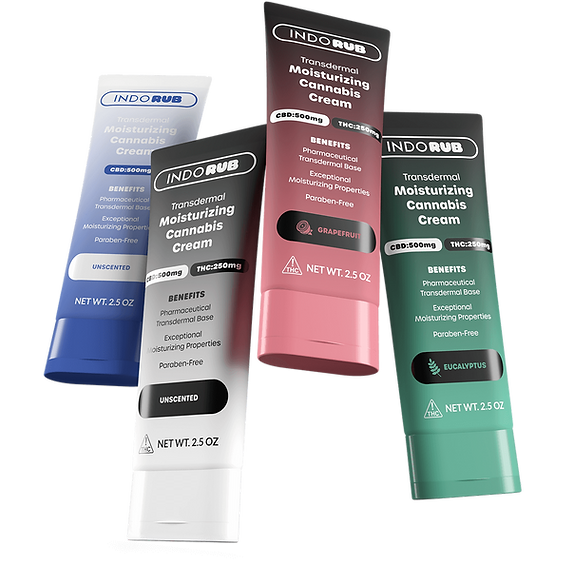 INDORUB | Transdermal Cannabis Cream | Pain & Moisturizer