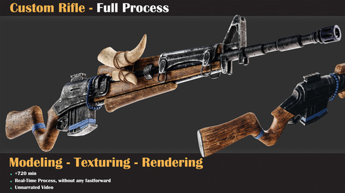 Tutorial Custom Rifle - Full Process | 3DRedbox