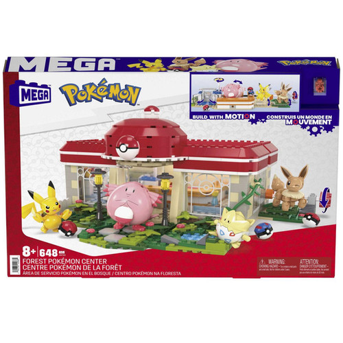 MEGA BLOCKS POKEMON CENTRO ADDESTRAMENTO FORESTALE HNT93 | giocattoli