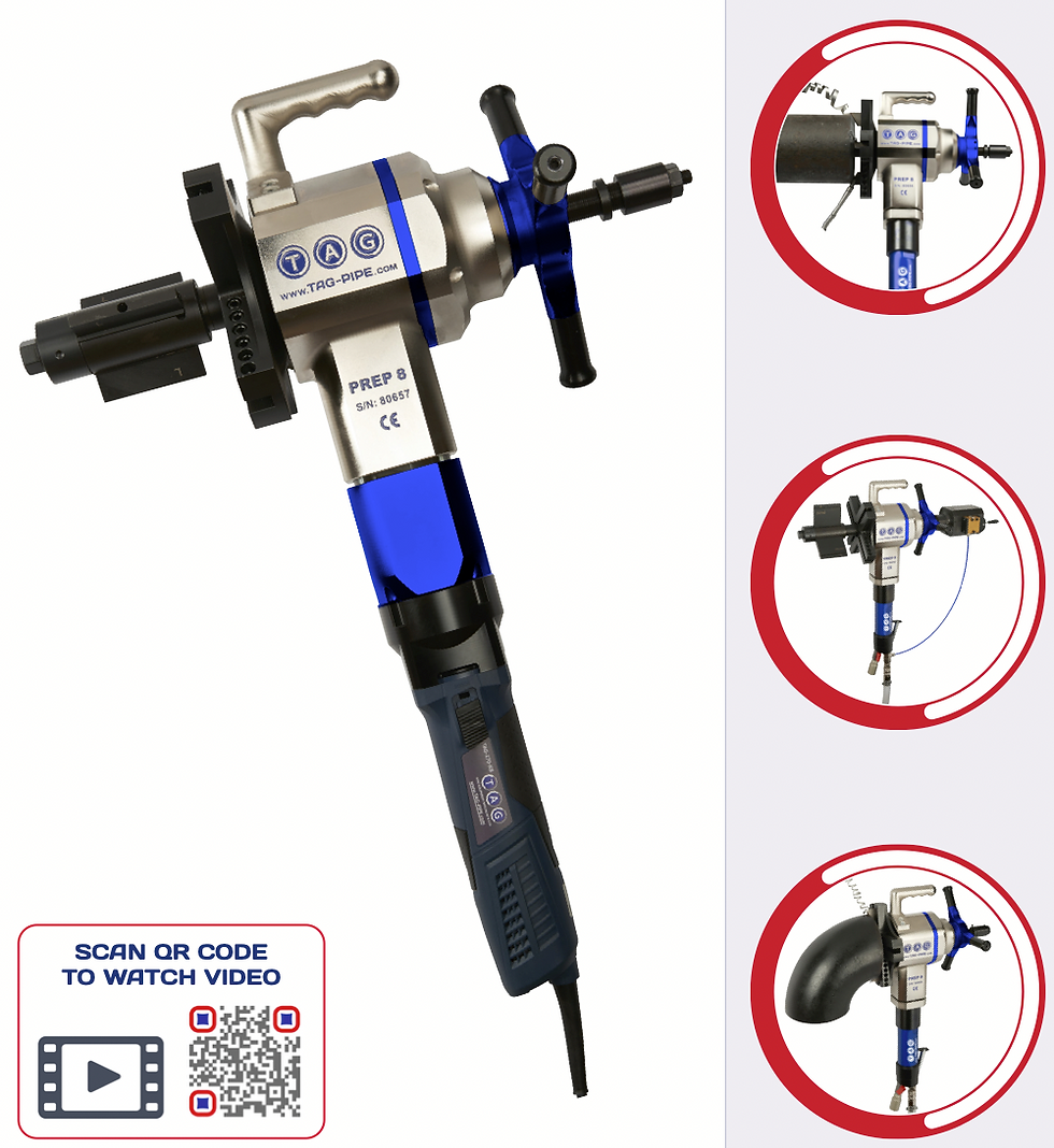 Pipe Bevelling Machines | WB Alloys
