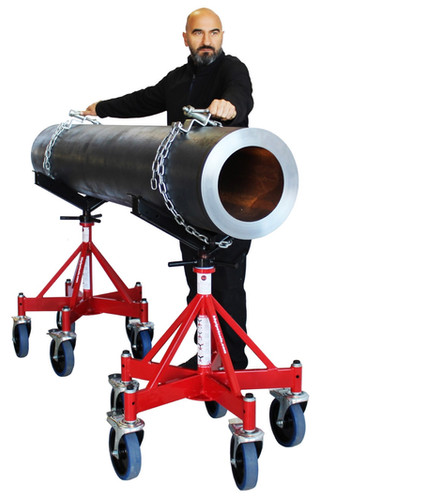 Roller Pipe Stand For Welding 2,250 KGS | WB Alloys