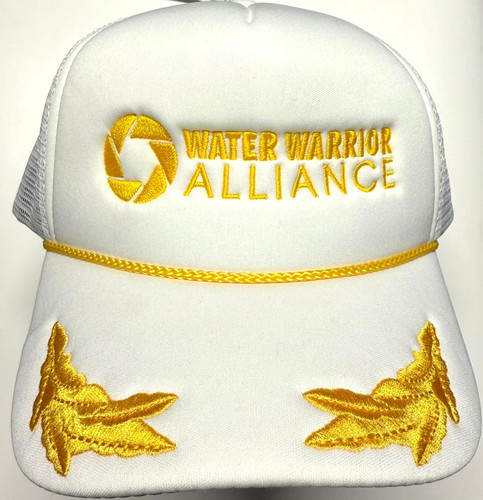 WWA White and Yellow Hat | WaterWarriorAlliance