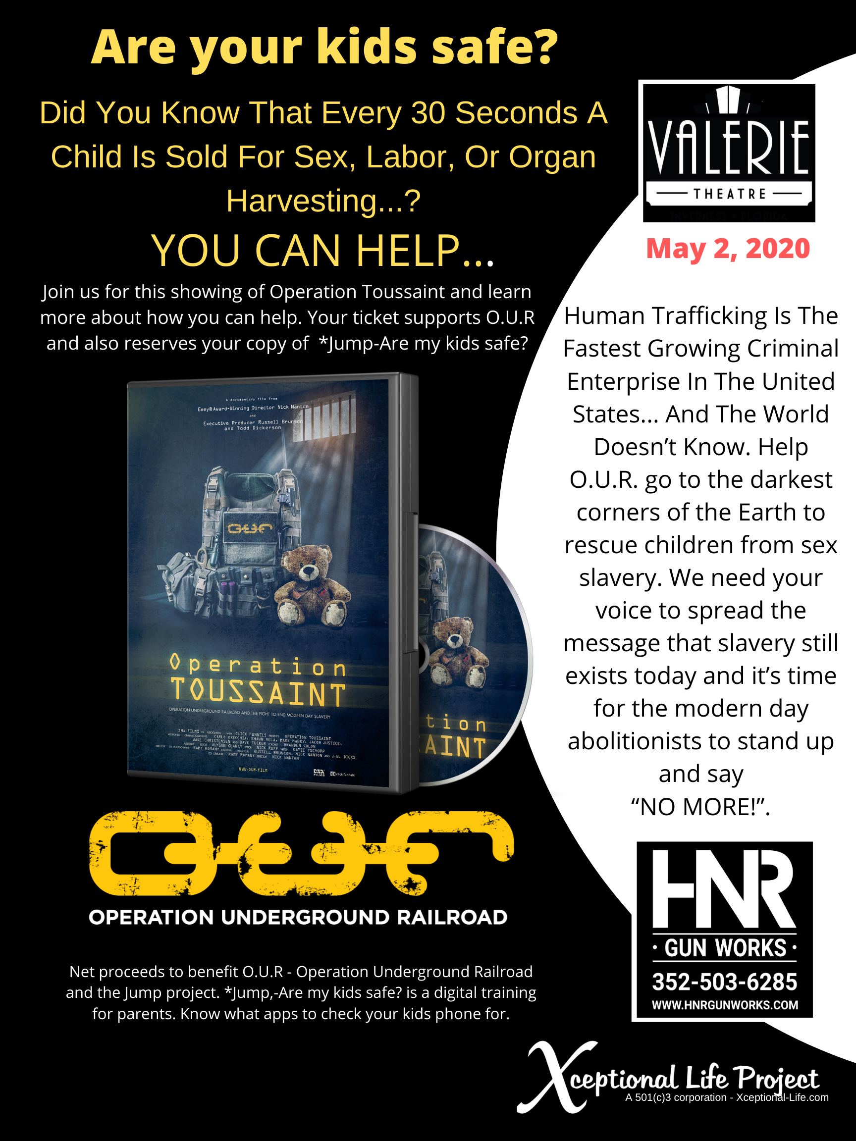 Hnr Movie Night Operation Toussaint Showing Website