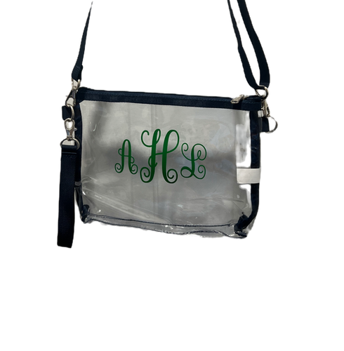 Clear Purse - Stadium approved & Personalized | leesvilleroad