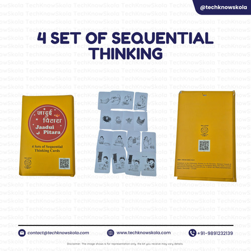 4 Set Of Sequential Thinking Cards | TechKnowSkola