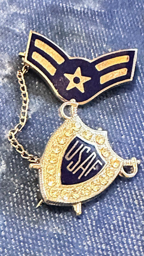USAF Pins with chain. United States Air Force | Amyzing Web