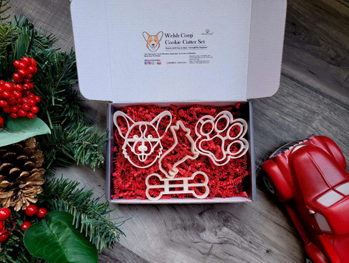 Corgi Cookie Cutter Set - Great gift for corgi lover | cutterforacause