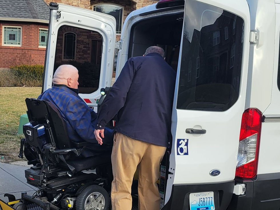 wheelchair accessible transportation | wheelchair van service in NKY ...
