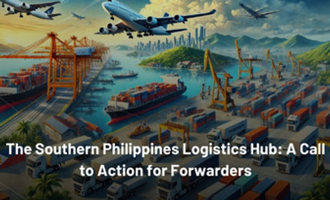 The Southern Philippines Logistics Hub: A Call to Action for Forwarders