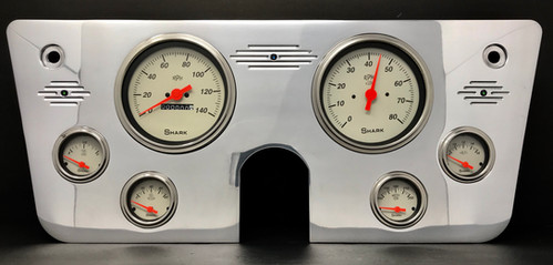 1967-1972 Chevy Truck 5" 6 Hole Shark | dolphin-gauges