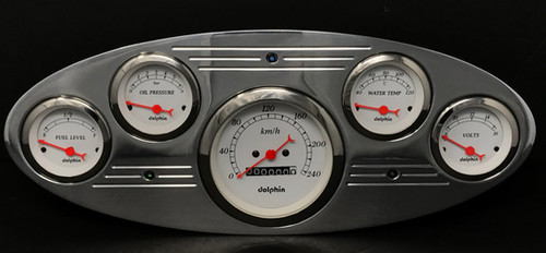 1934 Ford Truck 5 Hole Metric | dolphin-gauges