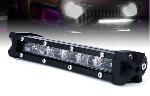 4D Single Row "Straight" Light Bar | GET HID LIGHTS