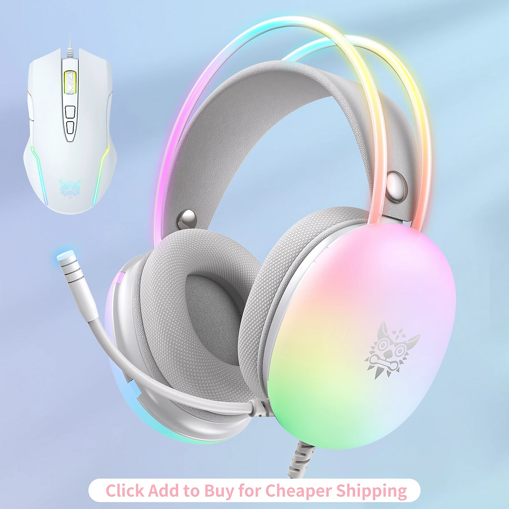 ONIKUMA X25 Gaming Headset (AliExpress)2pcs-R$117,23-R$58,61cada