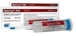 Jeringa Optiray 320/125 ml | VMI