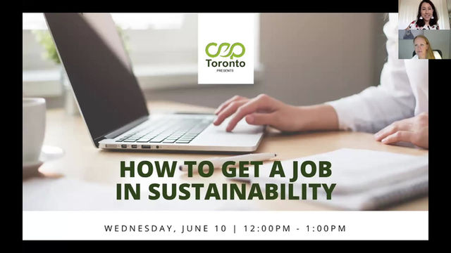 How to Land a Job in Sustainability