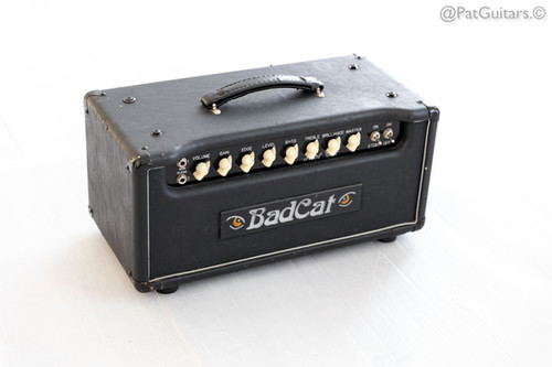 2000's Bad Cat Hot Cat 30 Watt Guitar Amp Head Black | PatGuitars