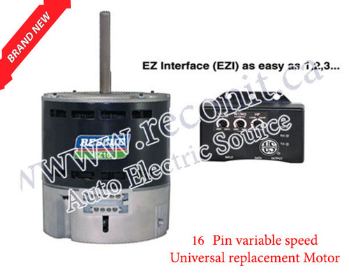 GE ECM 2.3 HVAC motor CN02 Regal Beloit HD44RE154 | Reconit Electric