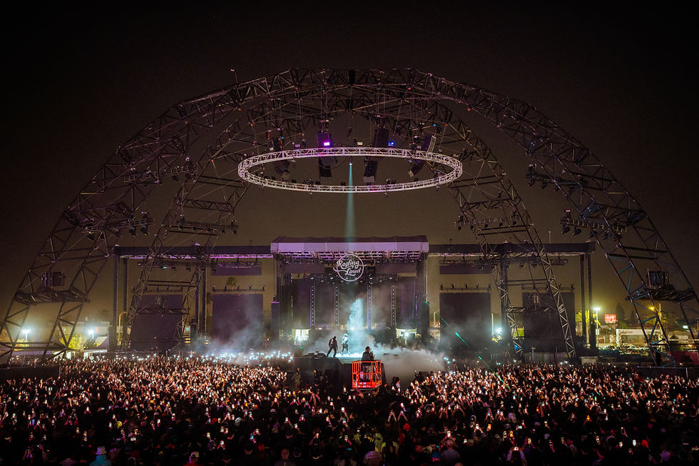 delivered a captivating performance with a custom Rolling Loud ...