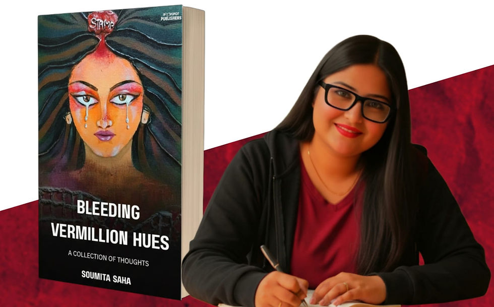 When Poetry Finds Its Voice: Soumita Saha’s Bleeding Vermillion Hues ...