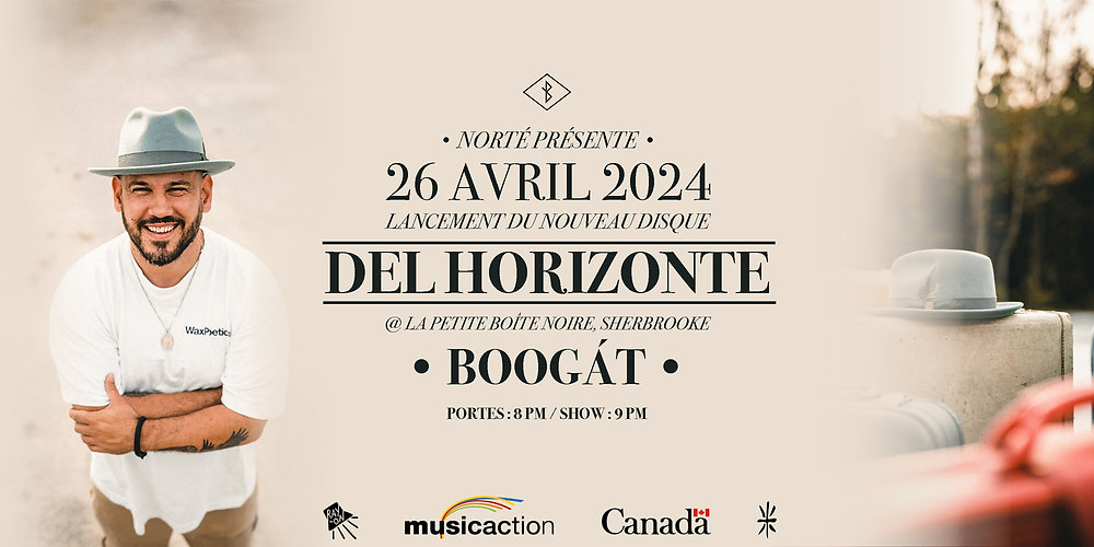 Del Horizonte | Nouvel album de Boogát