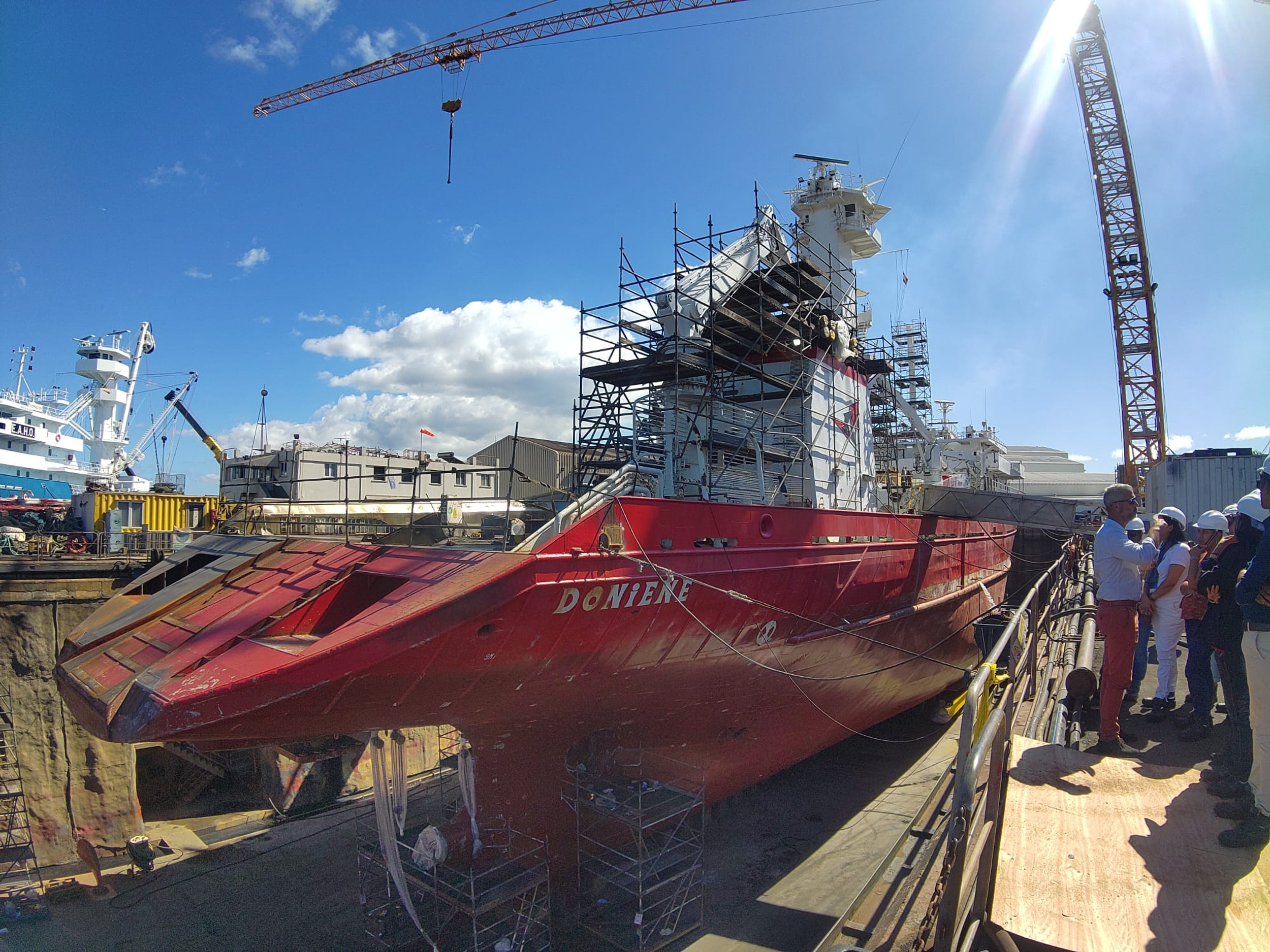 Pilot Training on Dry-Dock Operations for Biofouling Management