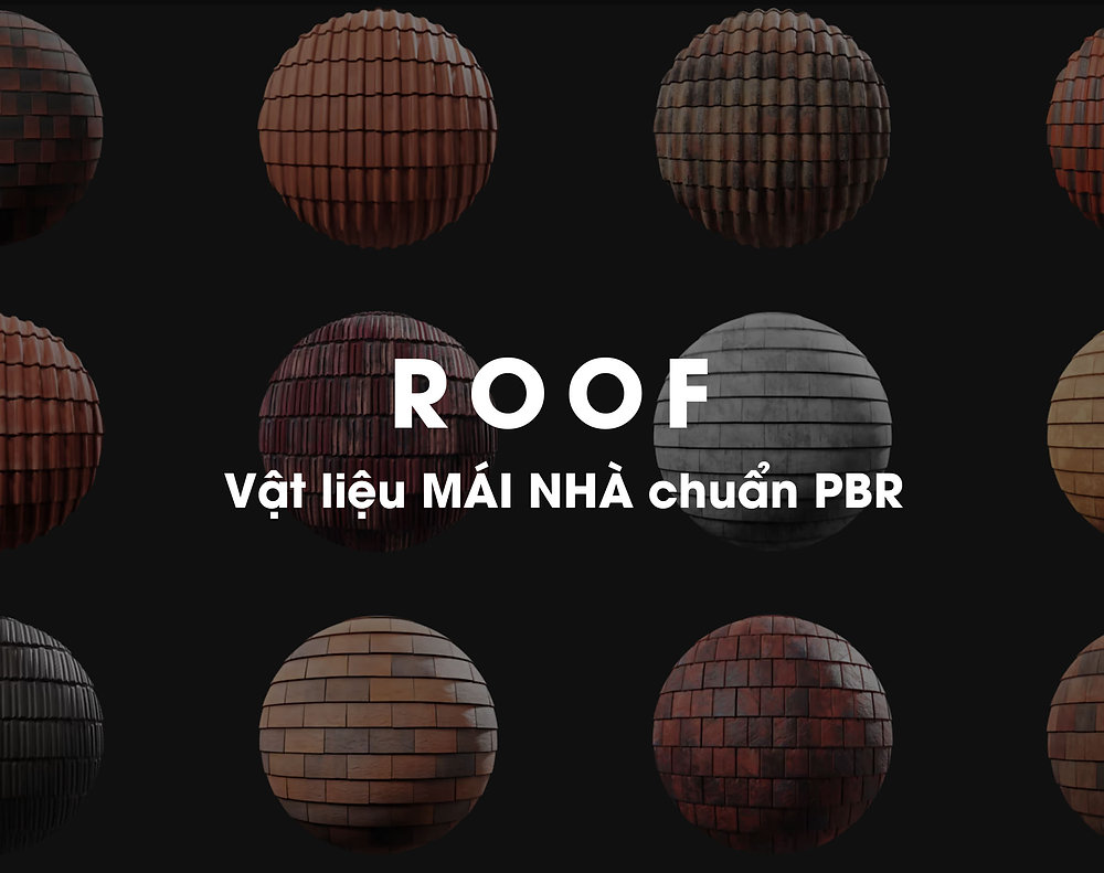 ROOF TEXTURE - Map vật liệu Mái nhà
