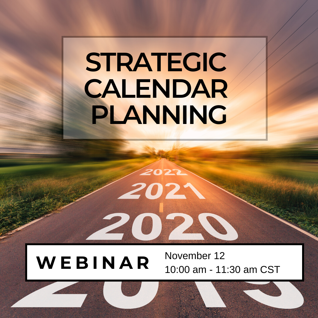 Creating a Strategic Calendar for 2020