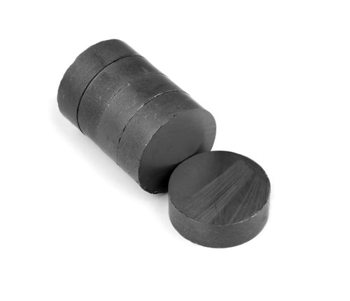 Magnet Sr-Fe disc 25 x 10mm | Euromagnet România: Magneți de calitate