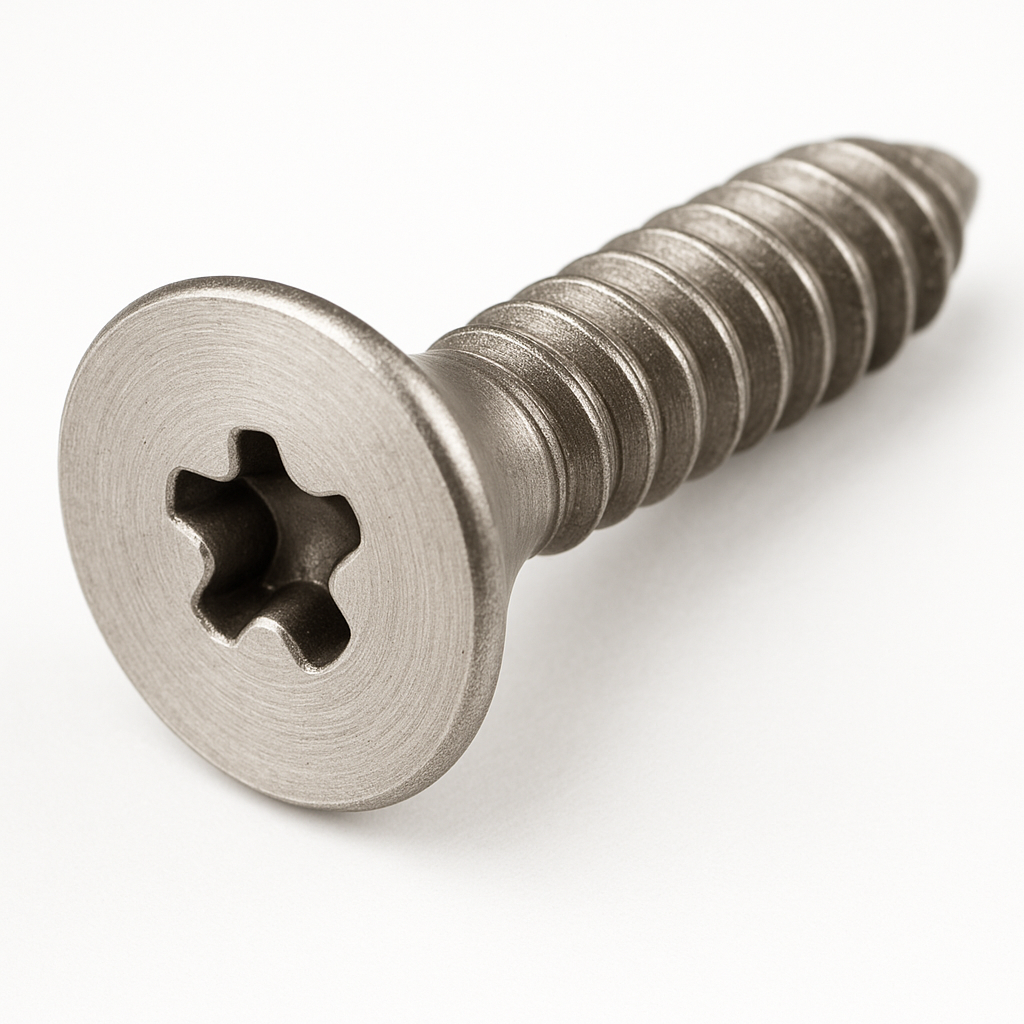 Torx Flat Head Steel Screw | Master Reliability