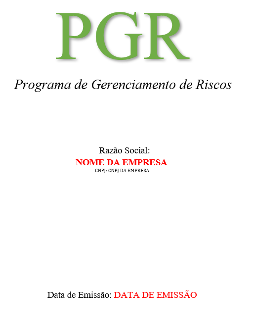 Baixe o modelo de PGR Gratuito