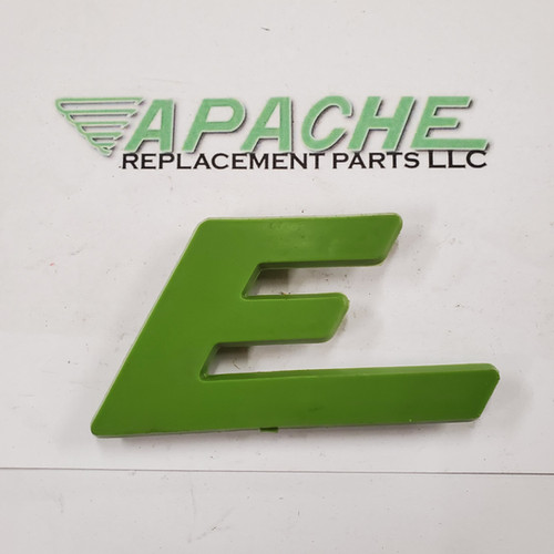 Green Letter 'E' | Apache Replacement