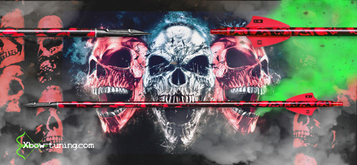 Xbow-TB Serie " Skull Killer Bodkin " red12,5" 160lbs | XBow-tuning.com