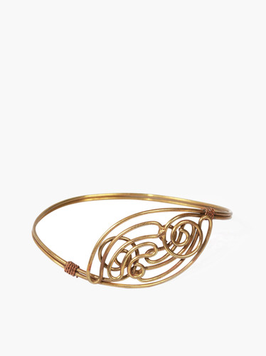 Brasso Amulet/ Bracelet, Handmade Jewelry in German Silver | soilofindia.in