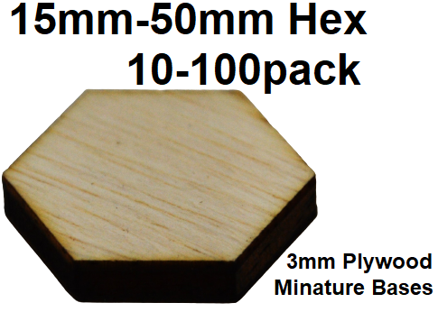 Miniature Bases Hex | NORTH POLE RETRO