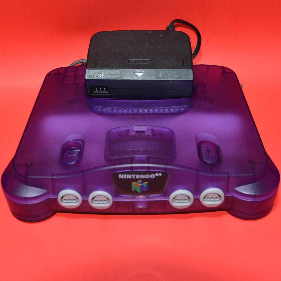 Nintendo 64 Purple (Region Free, HDMI) | NORTH POLE RETRO