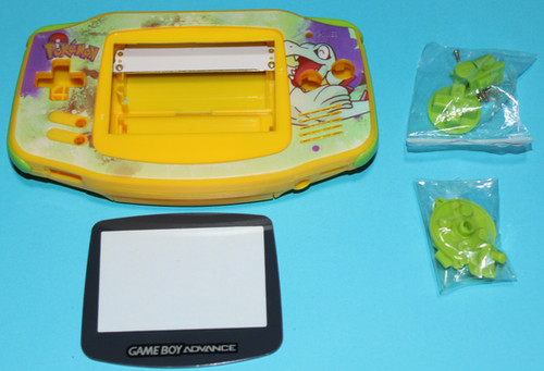Game Boy Advance UV Printed Shell (Totodile) | NORTH POLE RETRO