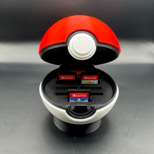Pokeball Game Card Holder for Nintendo Switch – Stylish & Functional ...
