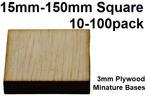 Miniature Bases Square | NORTH POLE RETRO