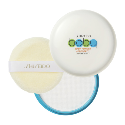 Shiseido Baby Powder 50g - Medicated Pressed with Soft Puff Japanese ...