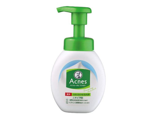 Mentholatum Acnes Medicinal Soft Foam Face Wash (160mL) | J Bijin Cosmetics