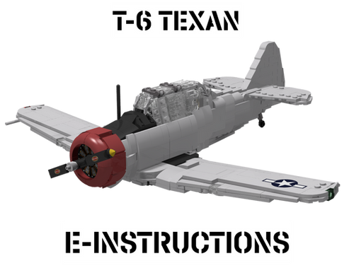 E-INSTRUCTIONS - North American T-6 Texan | Kiwibricks