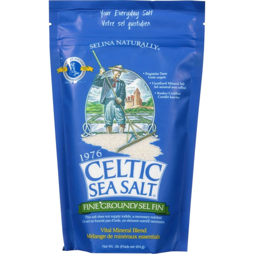 Celtic Sea Salt Fine Grounded 1Lbs | Better Me Belize