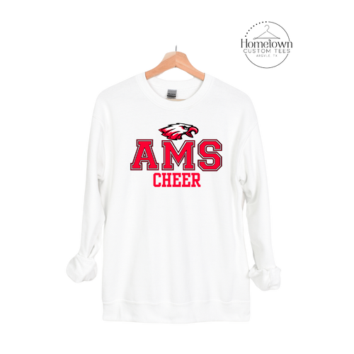 AMS Red Block Cheer | Hometown Custom Tees