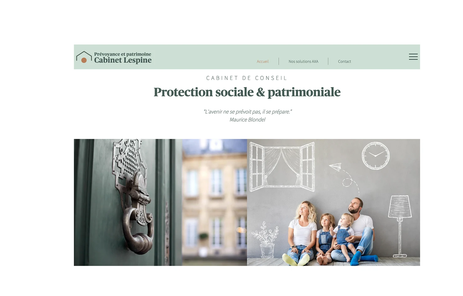 Nos solutions AXA | Cabinet LaureLespine
