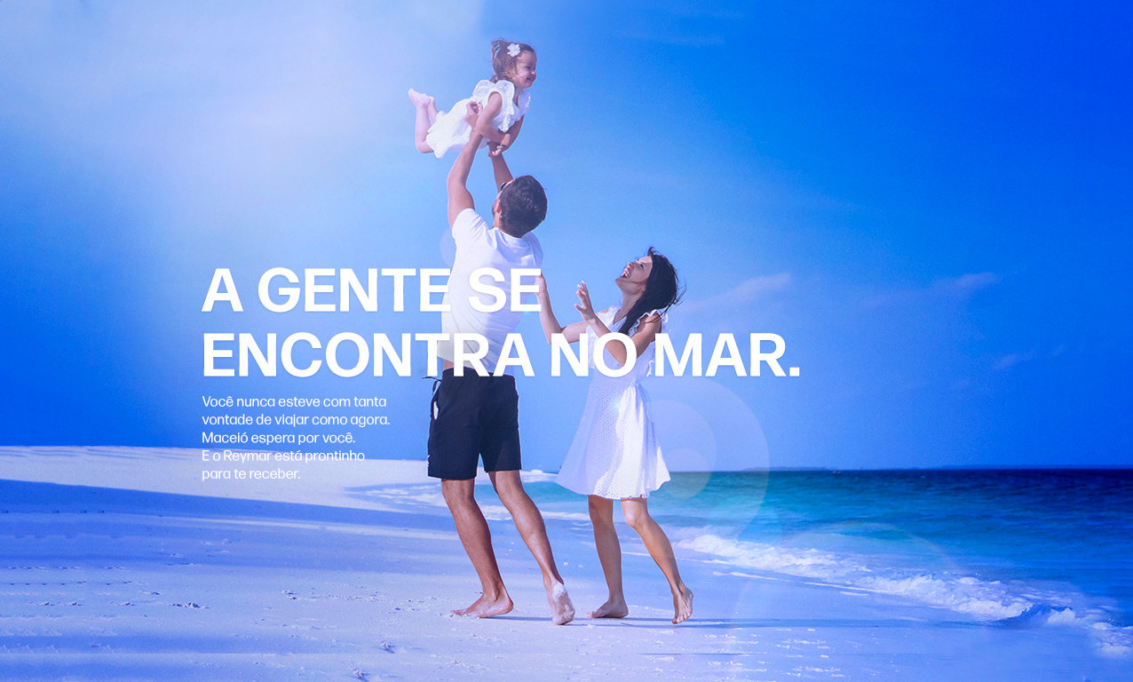 A gente se encontra no mar | Hotel Reymar Express | Hotéis em Maceió