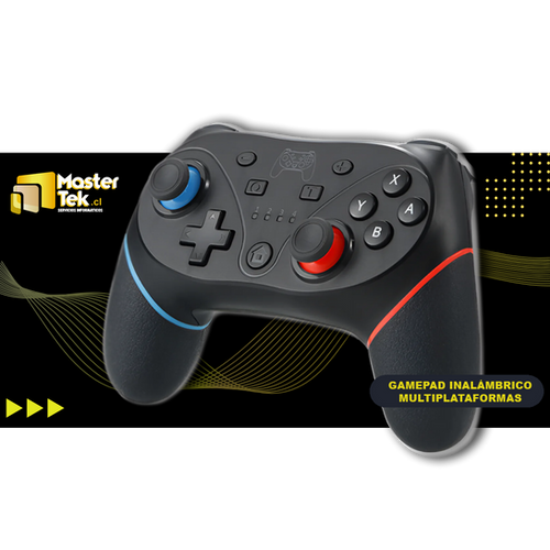 Gamepad Inalámbrico Multiplataformas BT PC/CEL/N.SWITCH L455 | MasterTek