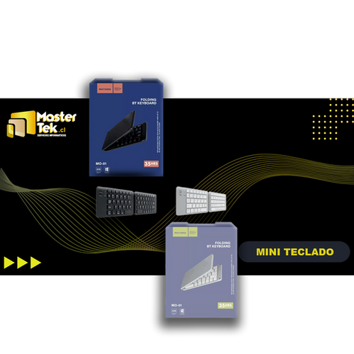 MINI TECLADO BLUETOOTH MOTOMO MO-01 | MasterTek