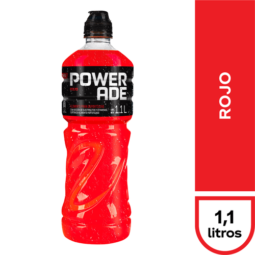 Powerade Rojo 1,1 Litros | Comercializadora "Lo