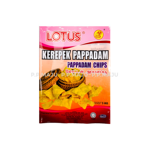 Lotus Papadam Square | Perniagaan Pembekal Maju (M) Sdn Bhd