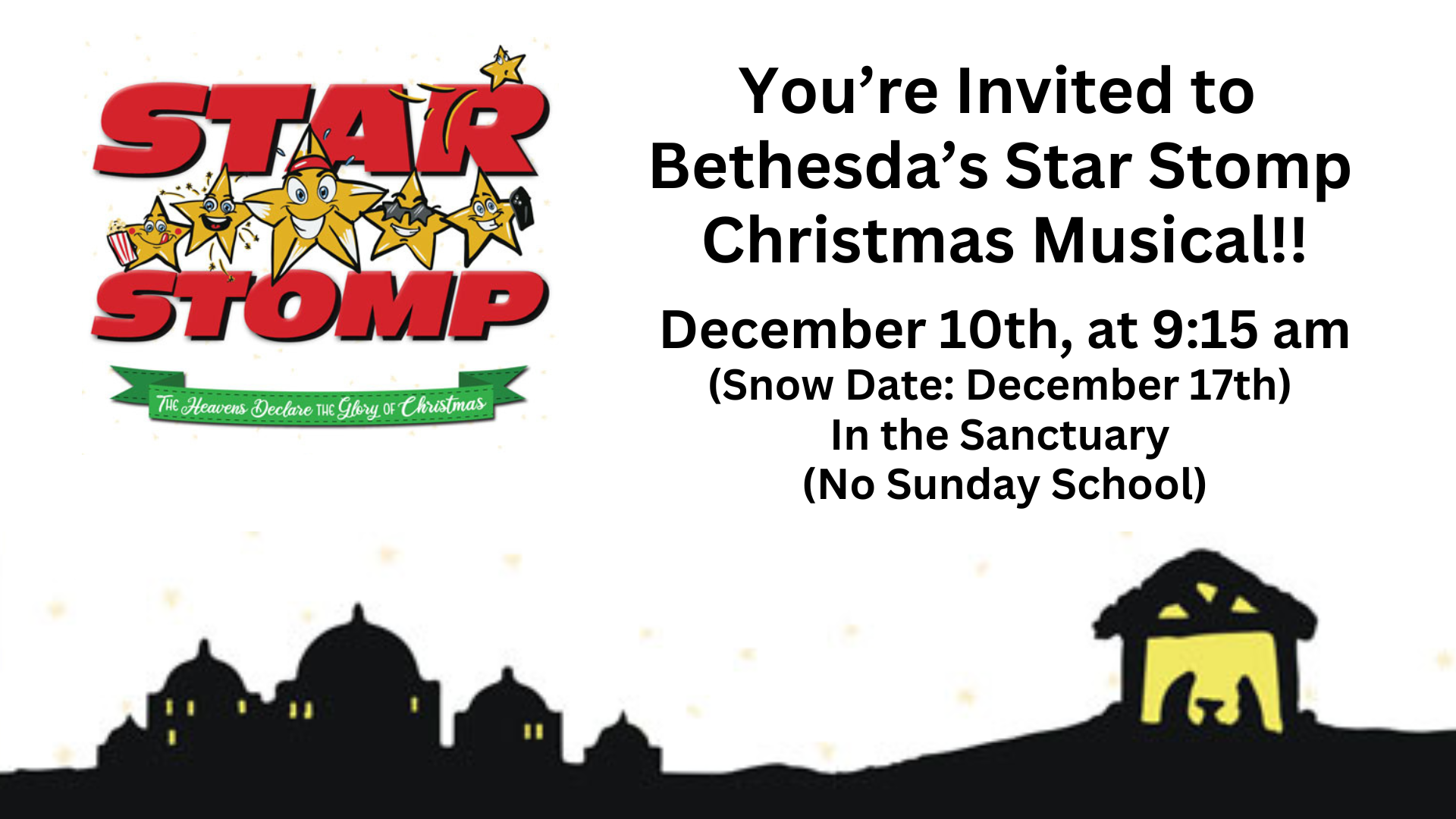 Star Stomp Christmas Musical